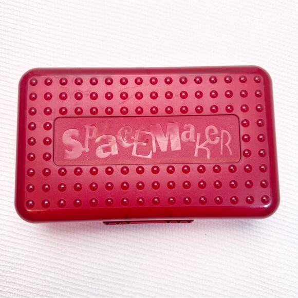 spacemaker | Office | Vintage 9s Spacemaker Pencil Box Redclear | Poshmark